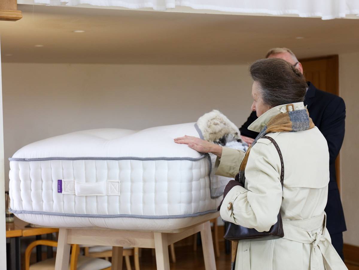 Princess Royal visits Harrison Spinks - The Furniture Makers' Company