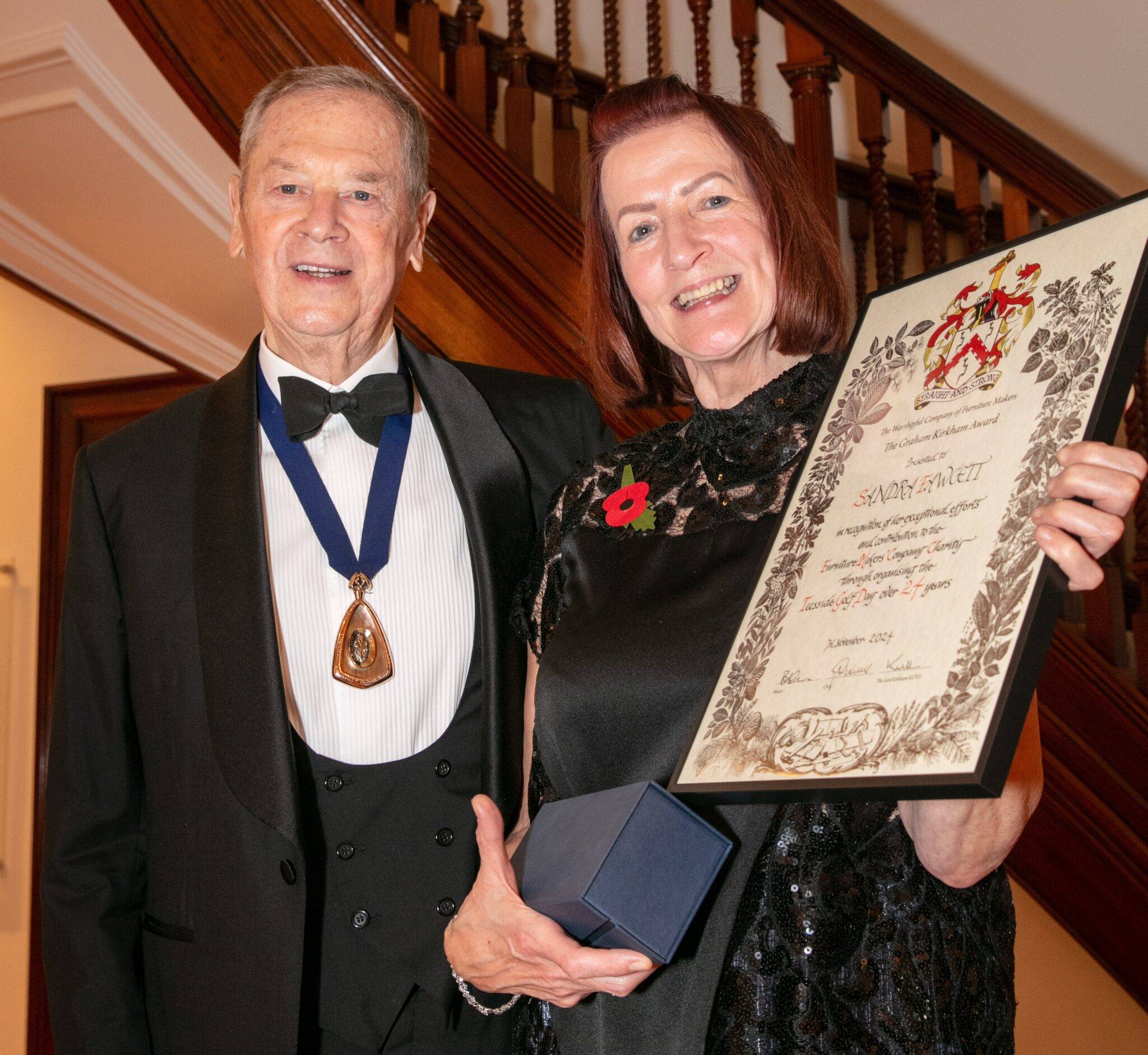 Sandra Fawcett honoured as first recipient of prestigious Graham ...